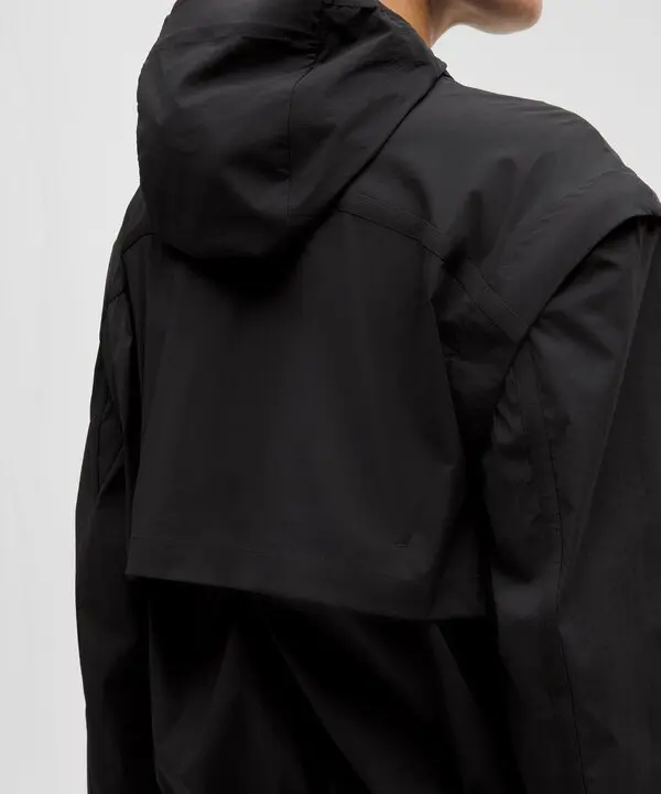 Lululemon Convertible Windbreaker - Black/black