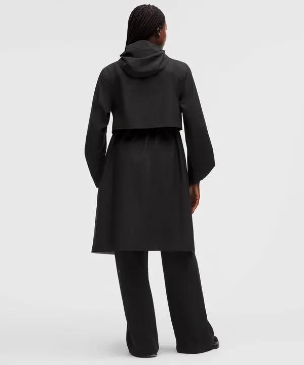 Lululemon Cinch-waist Rain Coat