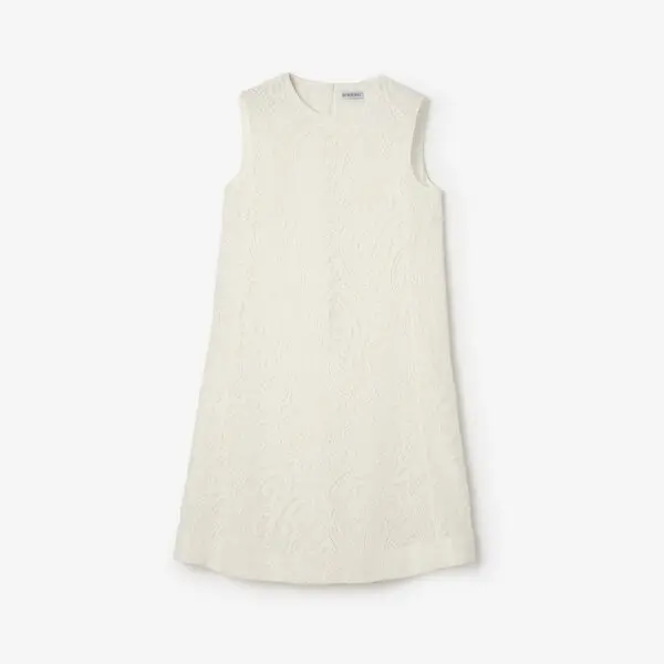 Burberry Paisley Lace Shift Dress