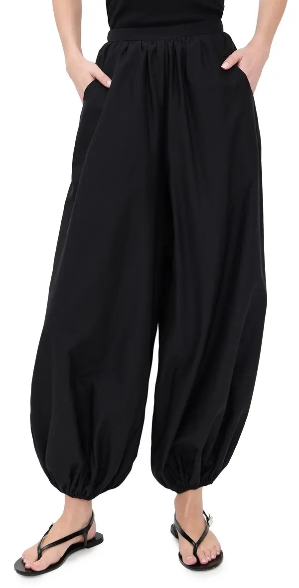 JAMIE HALLER Balloon Pants - Black