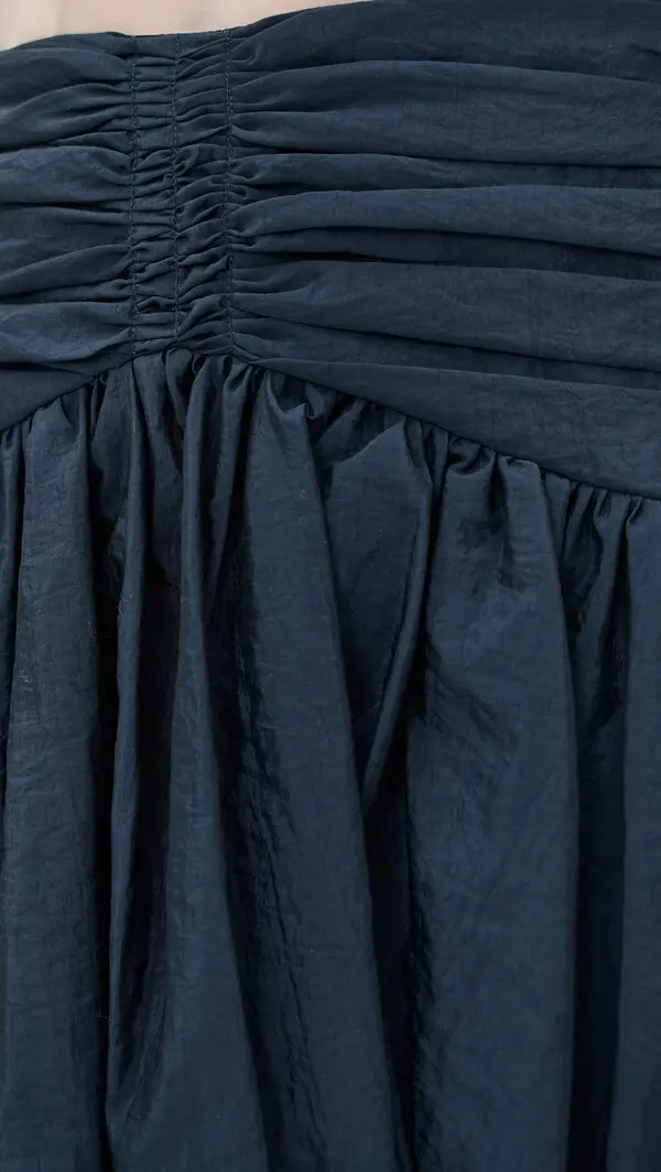 Cinq À Sept Kaldi Bubble Mini Skirt - Navy