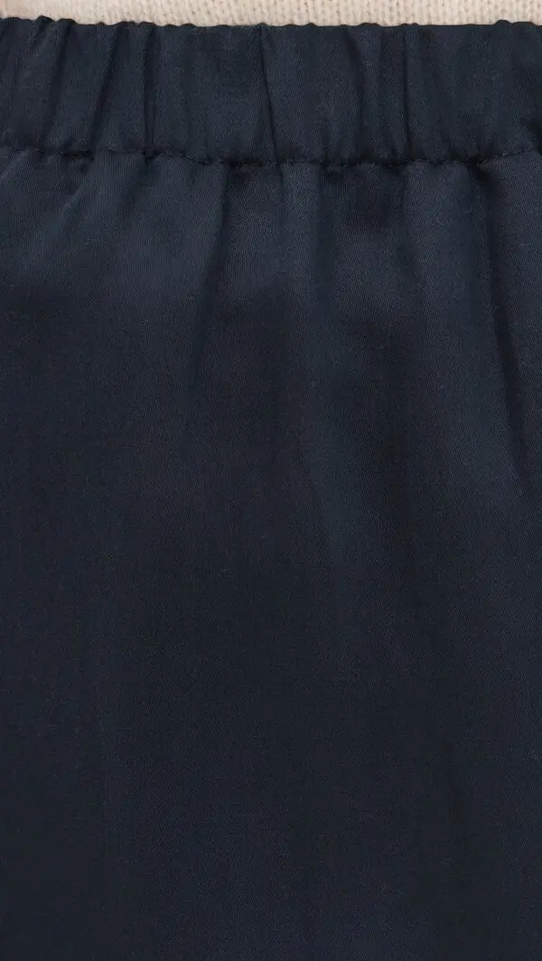 Jenni Kayne Summer Demi Wide Leg Trousers - Navy