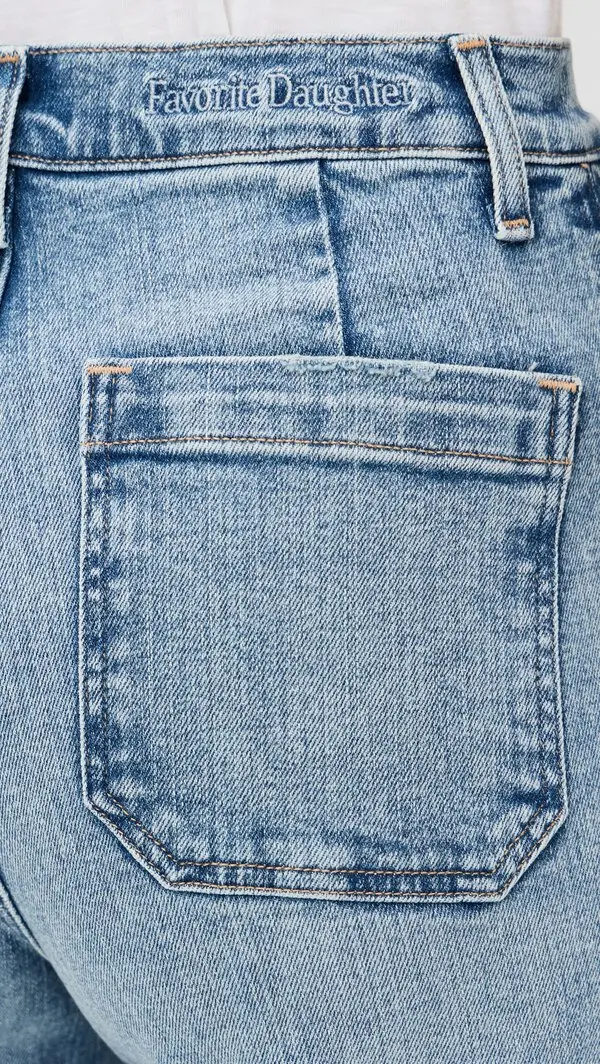 FAVORITE DAUGHTER Mischa Wide-leg Jeans - Monterey