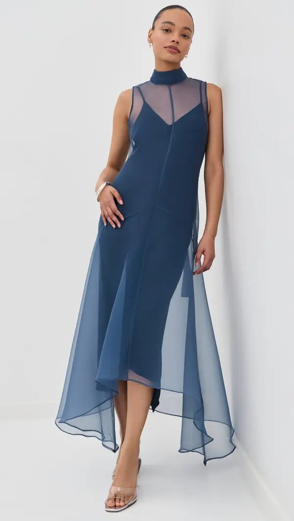 Staud Auden Midi Dress