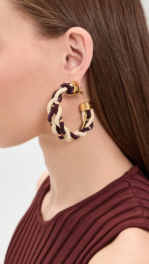 Johanna Ortiz Baila Hoop Earrings