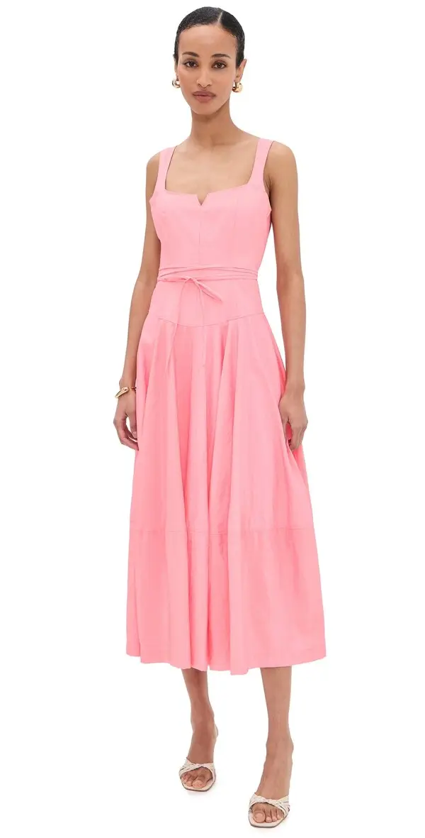 Cinq À Sept Jerome Midi Dress - Seashell Pink