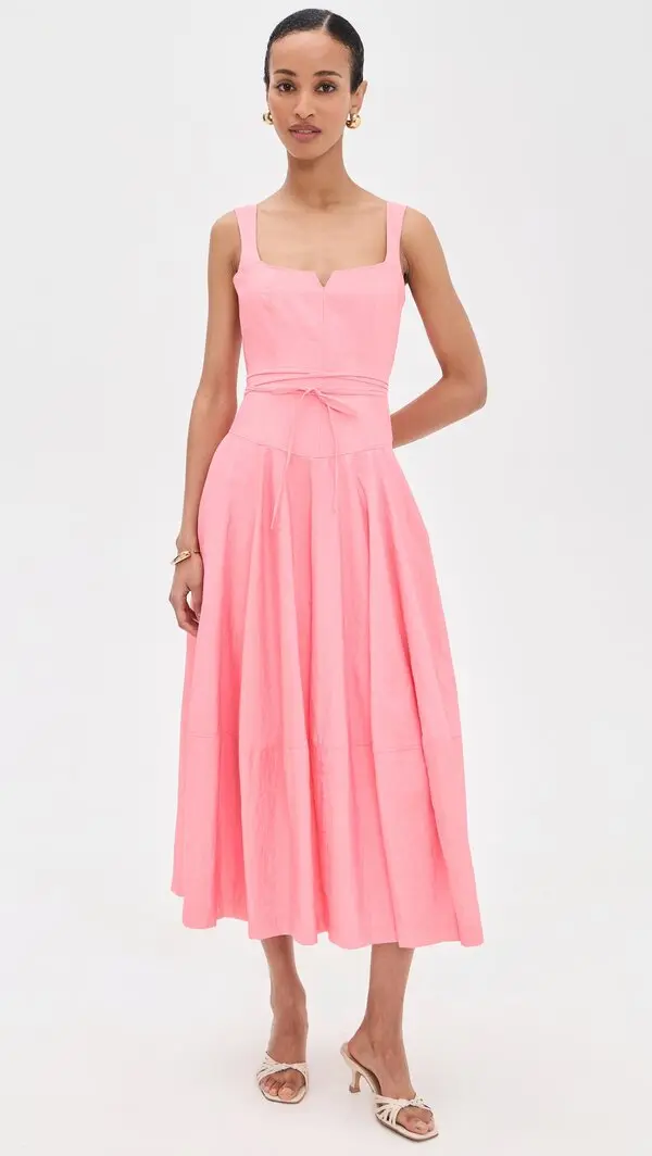 Cinq À Sept Jerome Midi Dress - Seashell Pink