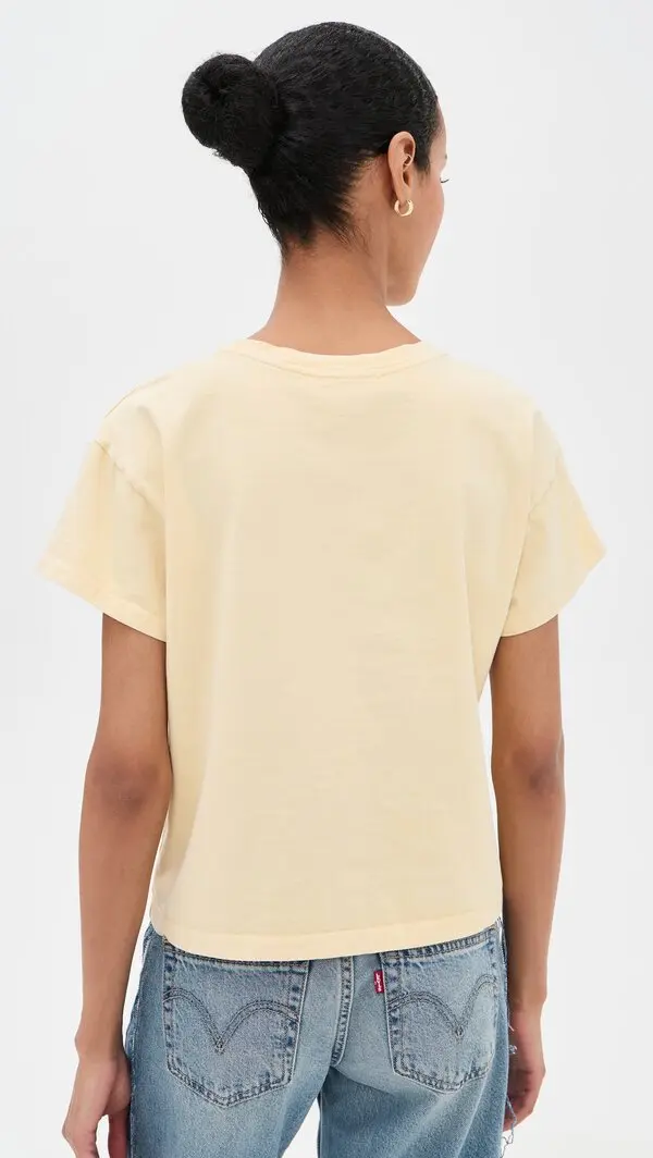 Rag & Bone Distressed Boxy Tee - Btter