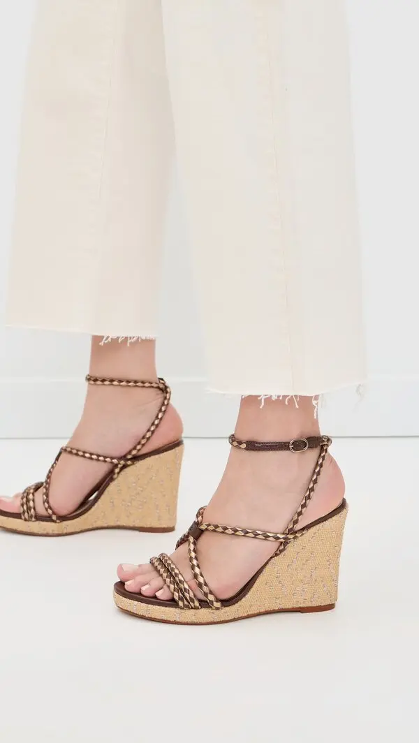 ALEXANDRE BIRMAN Elba 100mm Wedge Sandals