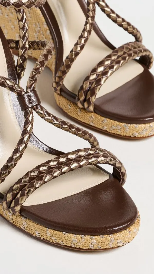 ALEXANDRE BIRMAN Elba 100mm Wedge Sandals