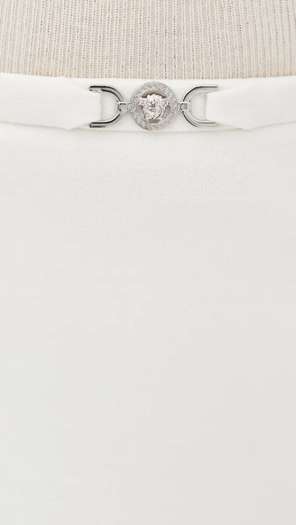 Versace Wool Mini Skirt