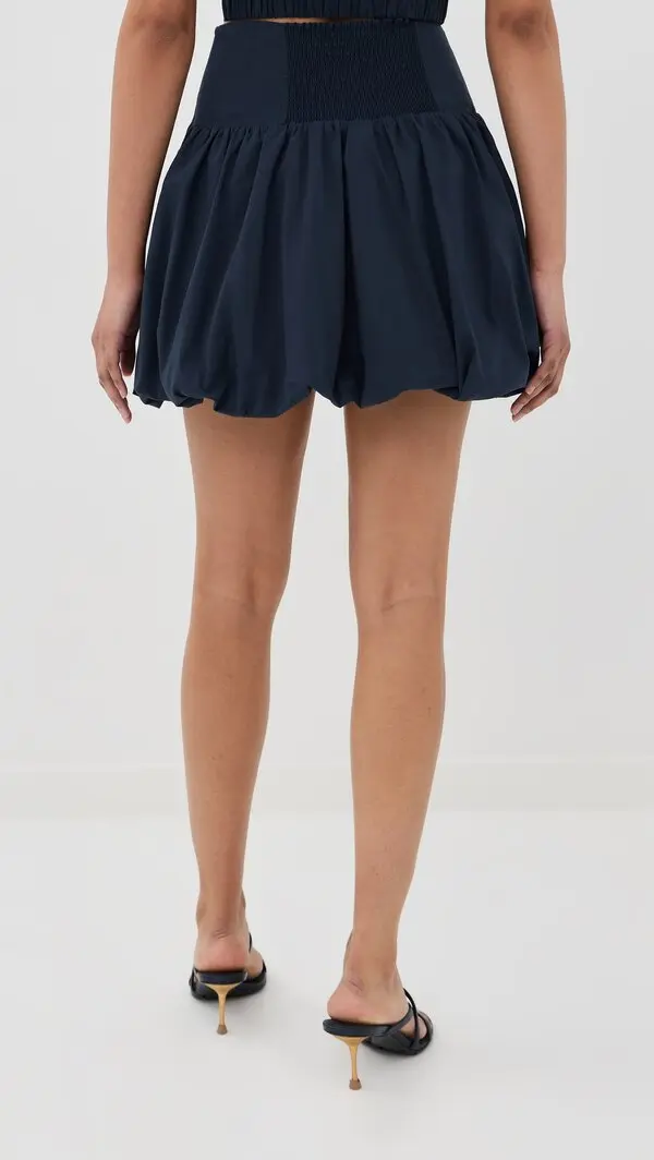 Simkhai Pippa Mini Skirt - Midnight