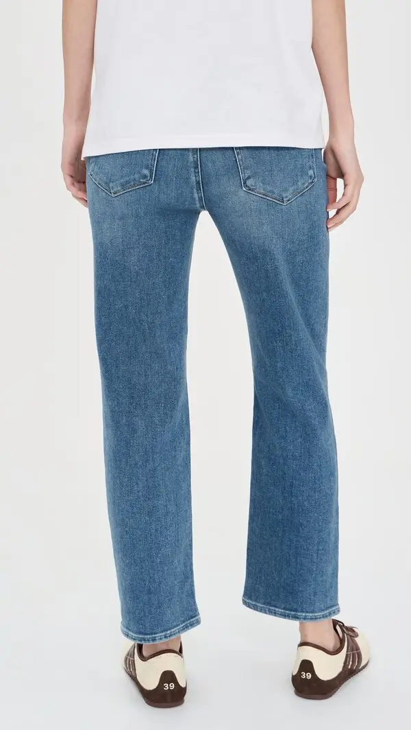 Paige Straight Leg Maternity Jeans