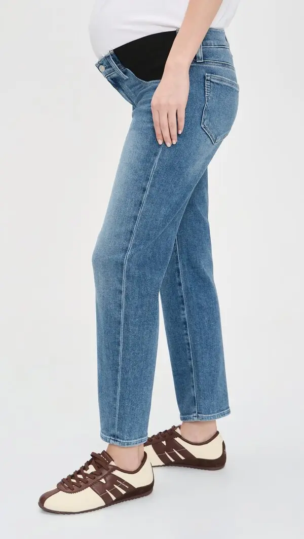 Paige Straight Leg Maternity Jeans