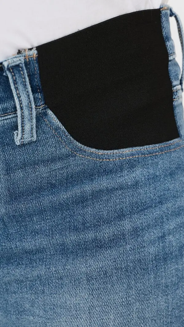 Paige Straight Leg Maternity Jeans