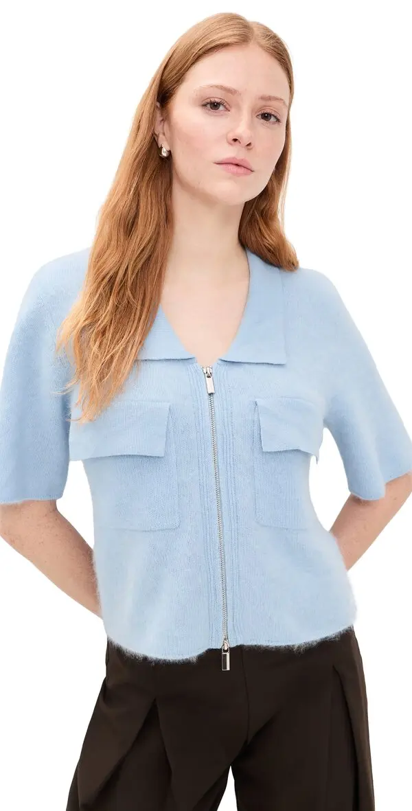 ALIGNE Brushed Wool Knitted Shirt