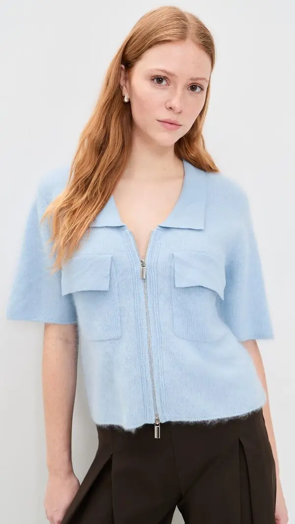 ALIGNE Brushed Wool Knitted Shirt