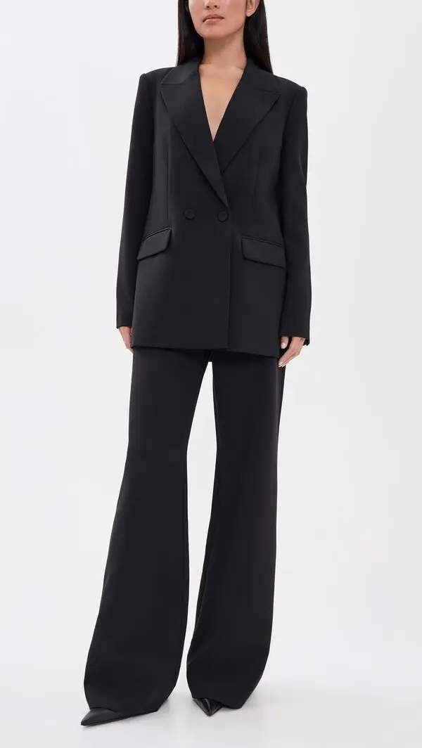FAVORITE DAUGHTER The Jones Wide Leg Pants - Black