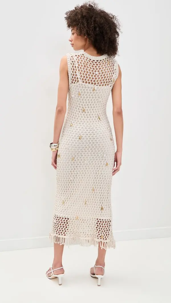 Simkhai Coralia Knit Charmed Midi Dress