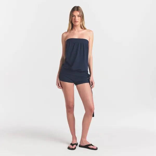 SKIMS Foldover Short - Navy