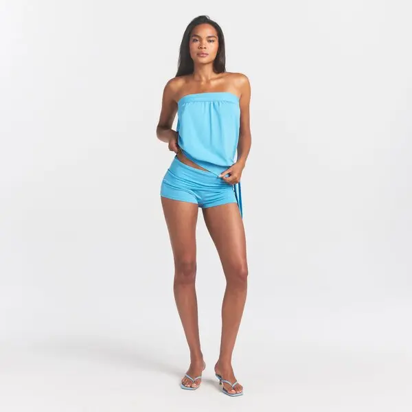SKIMS Foldover Short - Water