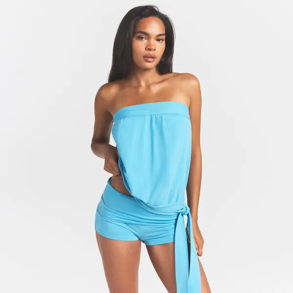 SKIMS Foldover Short - Water