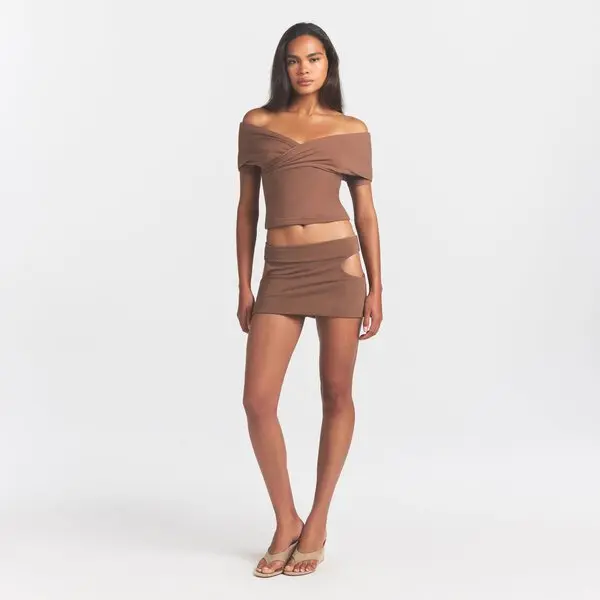 SKIMS Wrap Top - Jasper