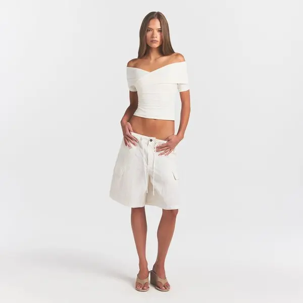 SKIMS Wrap Top - Marble