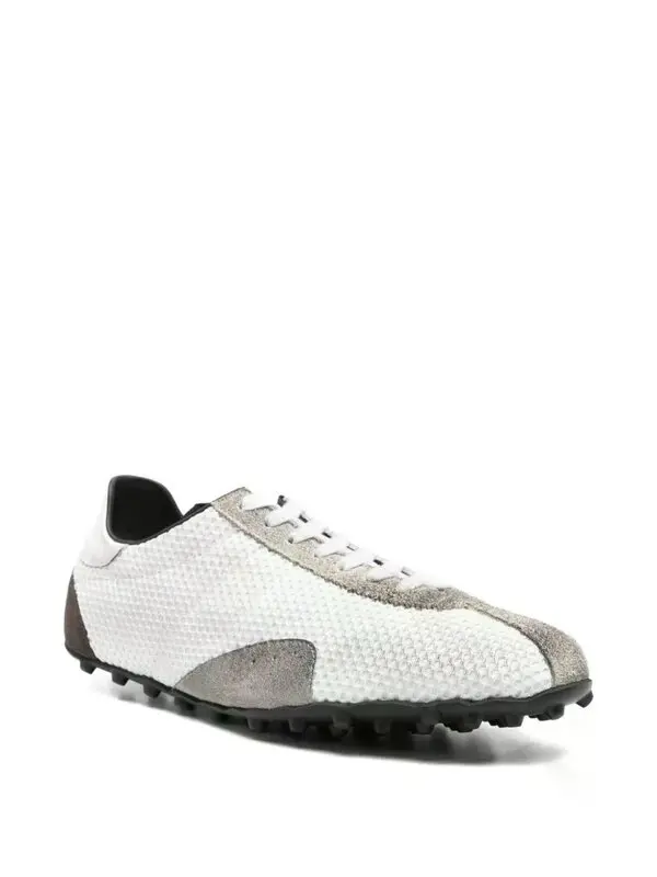 MAISON MARGIELA Panelled Textured Sneakers - White
