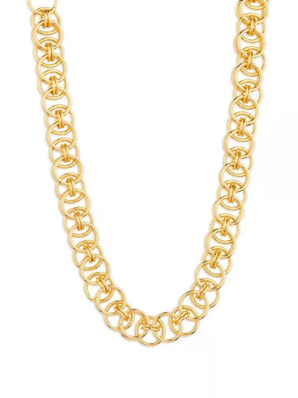 Federica Tosi Lace Bella Link Necklace - Gold