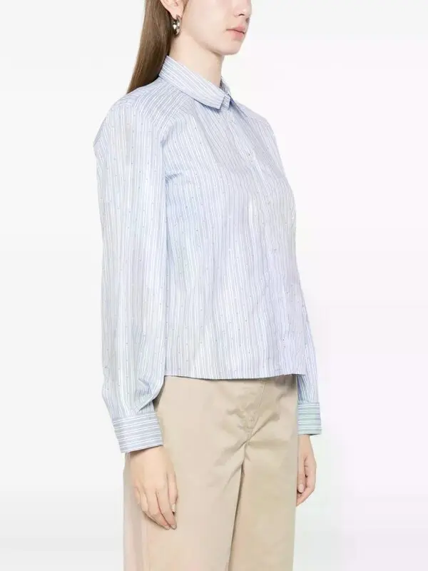 Marella Striped Button-down Shirt