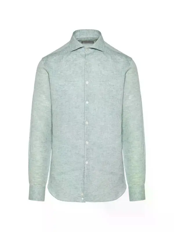 Canali Buttoned Shirt - Green