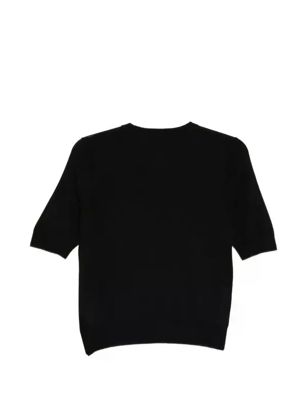 N.peal Knitted T-shirt - Black