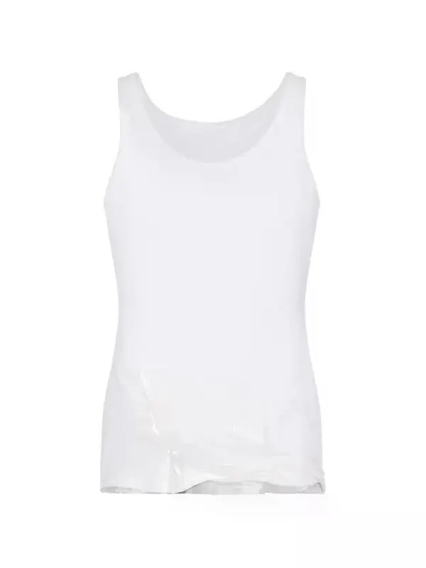 MAISON MARGIELA Cotton Tank Top - White