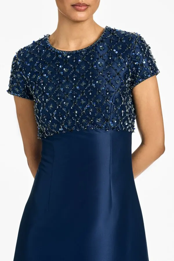 Sachin & Babi Embellished Amsterdam Gown - Night Sky