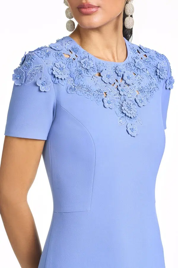 Sachin & Babi Embroidered Aruna Gown