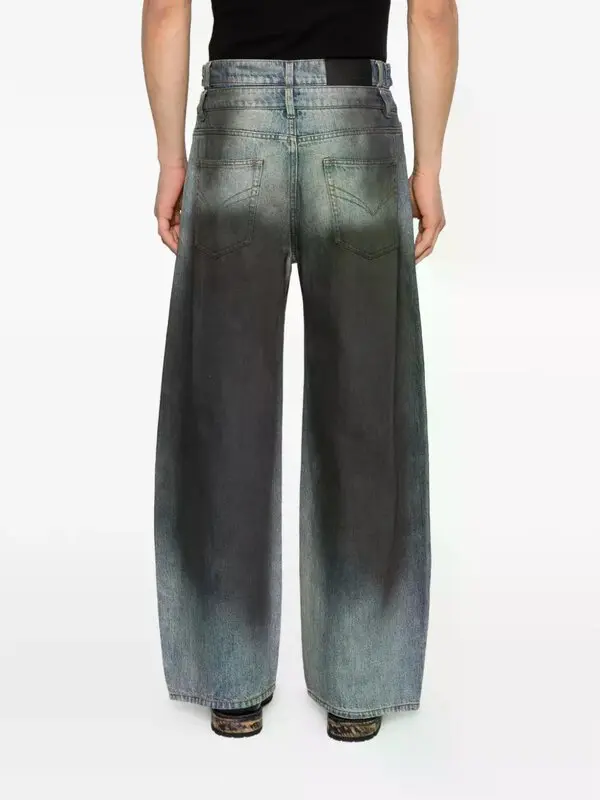 FENG CHEN WANG Wide Leg Trousers - Black