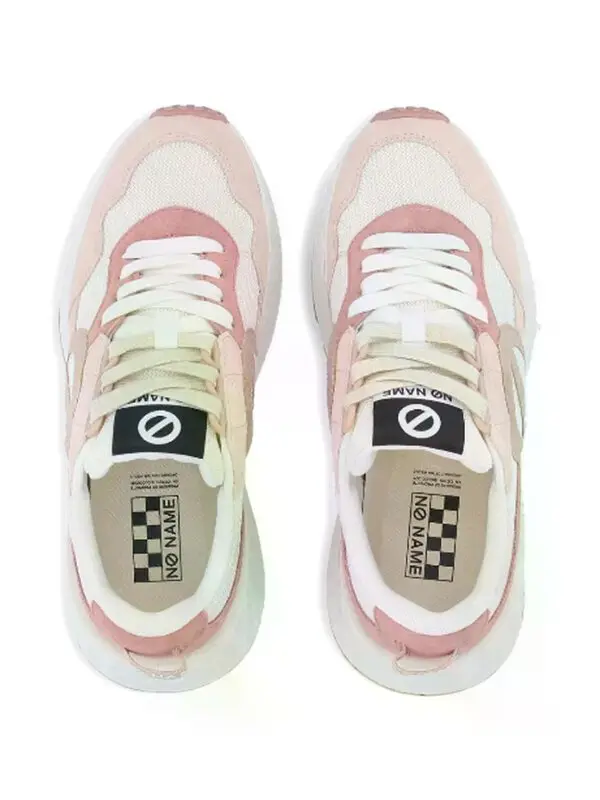 NO NAME Logo Appliqué Sneakers - White