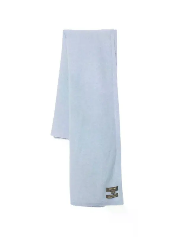 N.peal Cashmere Shawl - Blue