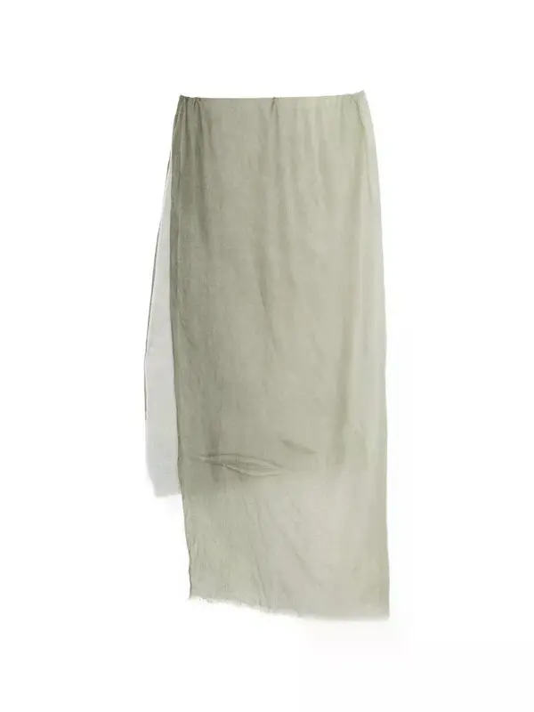 N.peal Dip Dye Scarf - Green