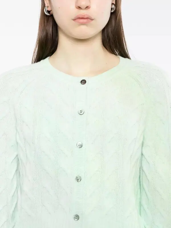 N.peal Cable Myla Cardigan
