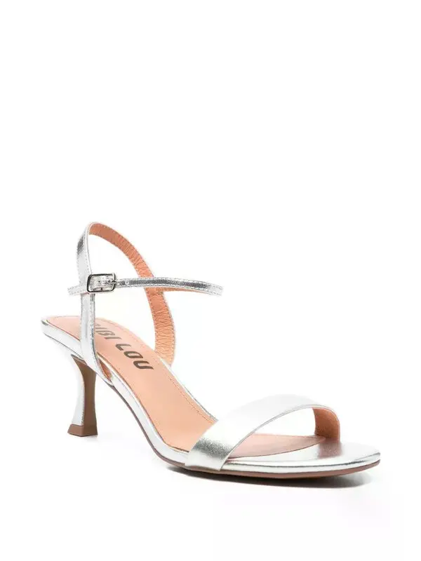 BIBI LOU Buckle-strap Sandals - Silver