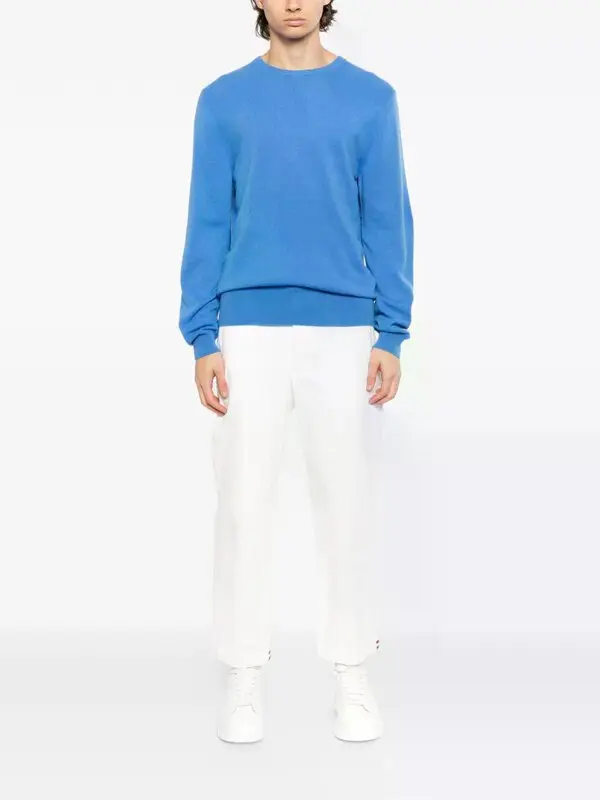N.peal Oxford Sweater - Blue