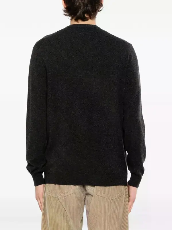 N.peal Burlington V-neck Jumper - Grey