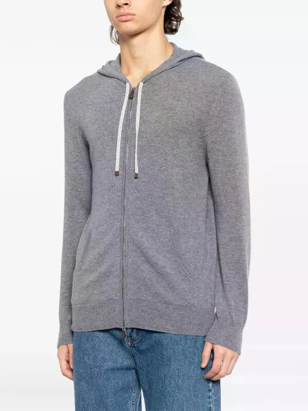 N.peal Ladbroke Hoodie - Grey