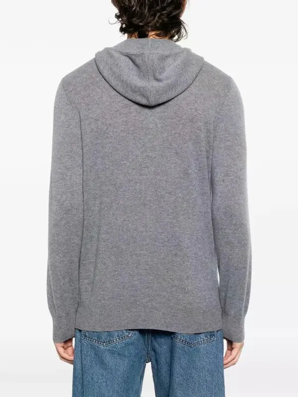 N.peal Ladbroke Hoodie - Grey