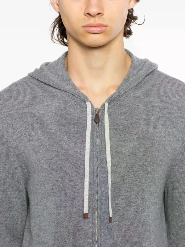 N.peal Ladbroke Hoodie - Grey