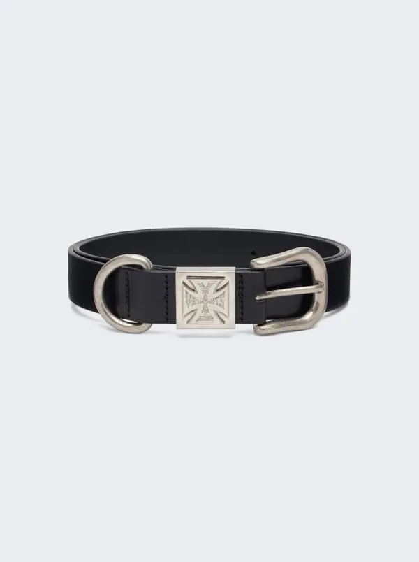 Vetements Biker Cross Logo Id-belt - Black