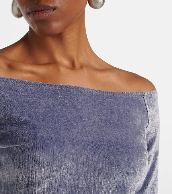 JACQUES WEI Off-shoulder Bodysuit