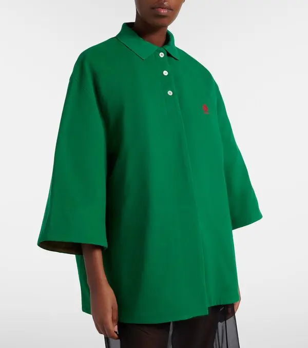 Prada Cotton Piqué Coat